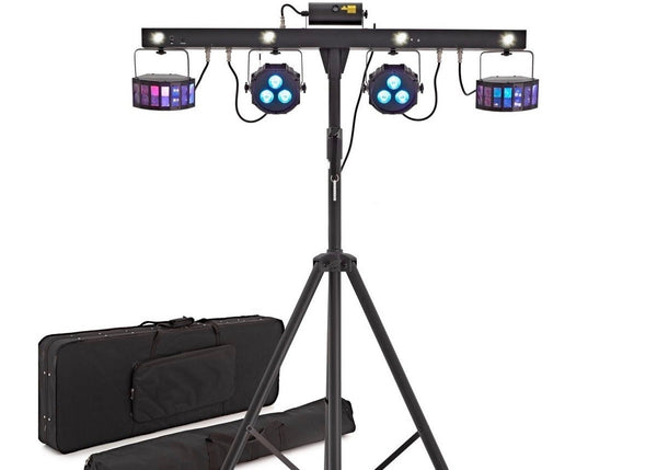 DJ DISCO LIGHTING STAND - GO2 Event Hire