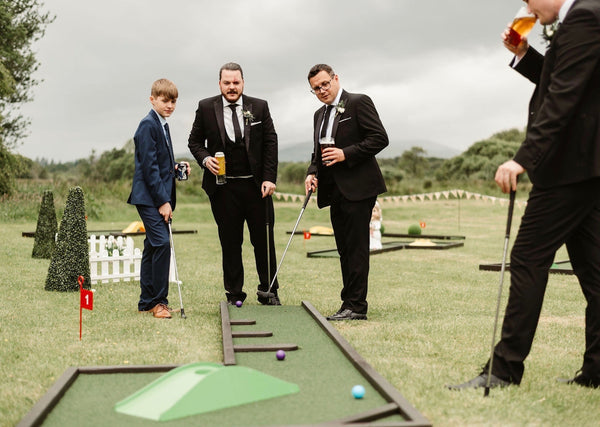 9 Hole MINI-GOLF (Wedding Package) - GO2 Event Hire