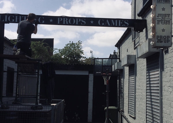 Sign Writing / Fairground ART - GO2 Event Hire